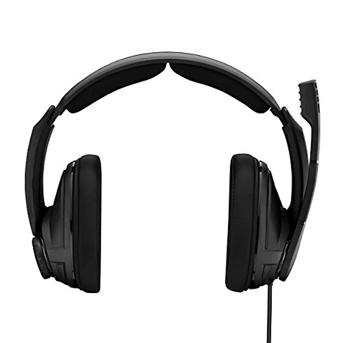 Sennheiser GSP 302 Gaming Headset with Noise-Cancelling Mic, Flip-to-Mute, Comfortable Memory Foam Ear Pads, Headphones for PC, Mac, Xbox One, PS4, Nintendo Switch, and Smartphones,Black