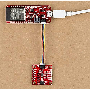SparkFun 9DoF IMU Breakout-ICM-20948 Low Power I2C & SPI Enabled 9 axis Motion Tracking Includes Logic Shifter Qwiic Connection GPIO pins Digital Motion Processor Accelerometer Gyroscope Magnetometer