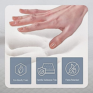 Queen Size Mattress 10 Inch Gel Memory Foam Mattress Medium-Firm Mattress Bed in a Box for Soundly Sleep CertiPUR-US Pressure Relieving