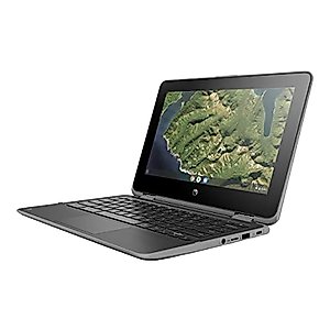 HP Chromebook X360 11 G2 11.6 inches Touchscreen Convertible 2 in 1 Laptop - Intel N4000 1.10GHz, 4GB RAM, 32GB eMMC (Renewed)