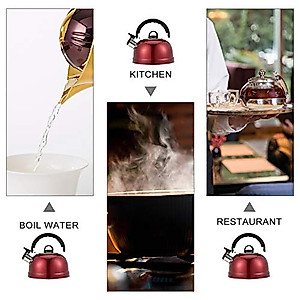 Glass Pitcher Tea Kettle Stove red kettle stovetop teapot tea pot 1. 2 Tea Kettle Stovetop