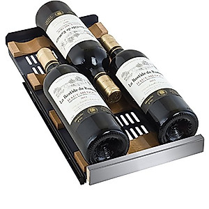 Allavino FlexCount VSWR36-2SSFN - 36 Bottle Dual Zone Wine Refrigerator with French Doors