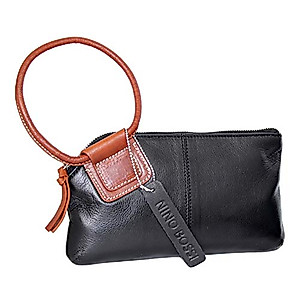 Skye Ringed Clutch (Black)