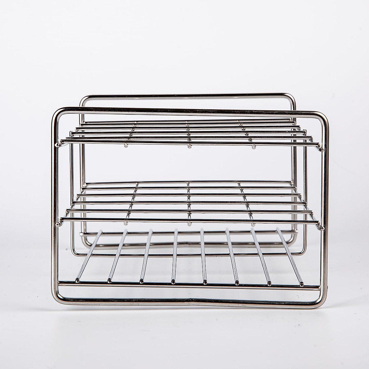 Adamas-Beta Stainless Steel Test Tube Rack,20 Place,5x4 Format,Wire Constructed,Outer Diameter Permitted of Tubes 29-31mm