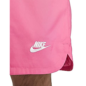 Nike NSW Woven Flow Shorts (as1, Alpha, l, Regular, Regular, Pink/White)