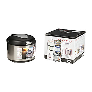 Tayama TXM-50CF Energy-Saving Thermal Cooker, 5 L, Black