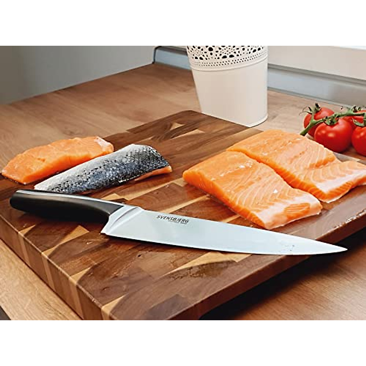 Svensbjerg Modern Chef Kitchen Knife Set without Block, Chef Knife Set Knives Kitchen Set, Knife set for Kitchen, Stainless Steel, Sharp, German Brand | SB-KS301