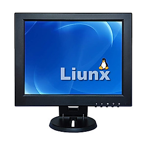 iChawk 12.1"inch PC Display 800x600 4:3 Positive Screen HDMI-in USB VGA Plastic Housing Support Linux Ubuntu Raspbian Debian OS Resistive Touch LCD Screen Monitor For Industrial Equipment W121PT-591RL