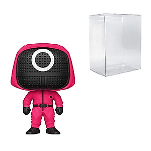 [Squid] Game - Masked Worker Funko Pop! Vinyl Figure (Bundled with Compatible Pop Box Protector Case)_AB