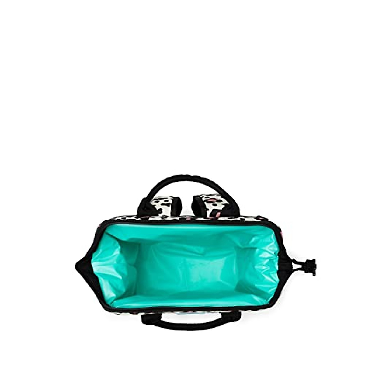 Swig Life Packi Backpack Cooler, Portable, Lightweight, Leak Proof Lining & Waterproof Beach Backpack with Padded Shoulder Straps, Magnetic Snap Pockets & New and Improved Dual Zipper (Luxy Leopard)