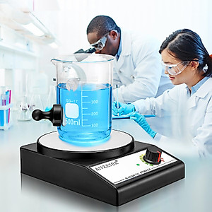 ANZESER 4 Pcs 30mm(1.8 inch) PTFE Magnetic Stirrer Mixer Stir Bar,Laboratory Bar,Stir Plate Bar + Black Stir Bar Retriever, Magnetic Retriever