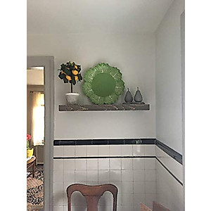 Joel's Antiques & Reclaimed Decor Set of Two, 2" x 8" x 24", Mountable, Floating Shelves, Rustic/Contemporary, Pine, Gray, Grey, Weathered Wood