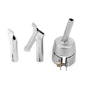 3pcs 5mm Speed Welding Nozzle Replacement Alloy Hot Air Welder Heating Gun Tips