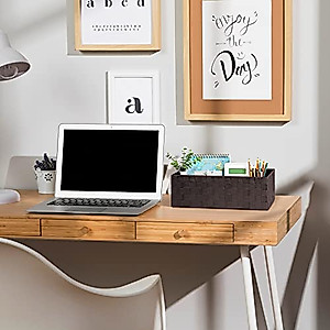 Toilet Tank Baskets Bathroom Baskets for Organizing, Easy Cleaning Toilet Paper Storage Basket Woven Small Baskets for Organization Decorative Baskets Set for Shelves, Closet, Bedroom, Entryway