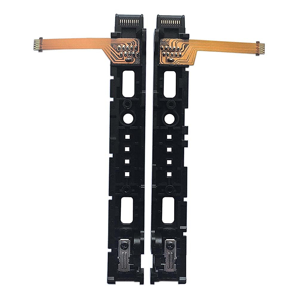 Rinbers Left Right Slide Rail Slider Bracket with Sensor Flex Cable Replacement with Repair Tool Kit for Nintendo Switch NS 2017 Joy-Con Controller Slide Bar (NOT for Console)