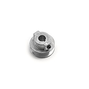 Terre Products - V-Groove/V-Belt Drive Pulley, 1.5'' Outside Diameter, 1/2" Bore, Die Cast, Z3A Zinc Alloy, Compatible Replacement for Chicago Die Cast 150A