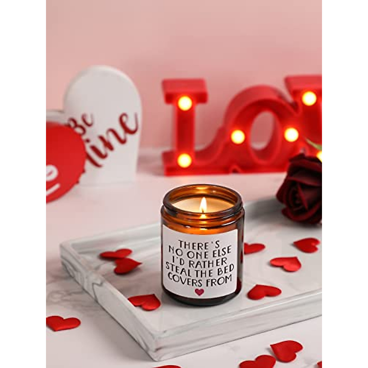 Scented Candle Gifts for Couple Lover Partner Husband Wife Funny Christmas, Birthday Love Candle Gifts for Her Him