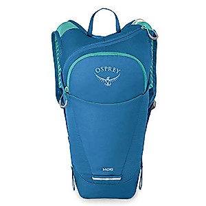 Osprey Moki 1.5L Kids' Biking Backpack with Hydraulics Reservoir, Sparrow Blue