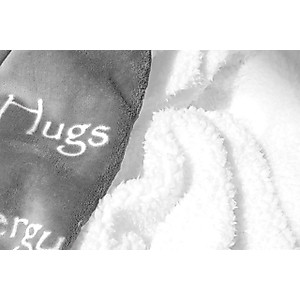 WOLF CREEK BLANKET - Compassion Blanket (Brand)- Strength Courage Super Soft Warm Hugs, Get Well Gift Blanket Plush Healing Thoughts Positive Energy Love & Hope with Fluffy Comfort (50x 65)