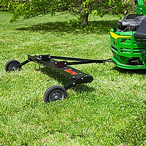 Brinly DT-480BH-A 48" Tow Behind Grass Dethatcher, Removes Thatch from Large Lawns in Less Time