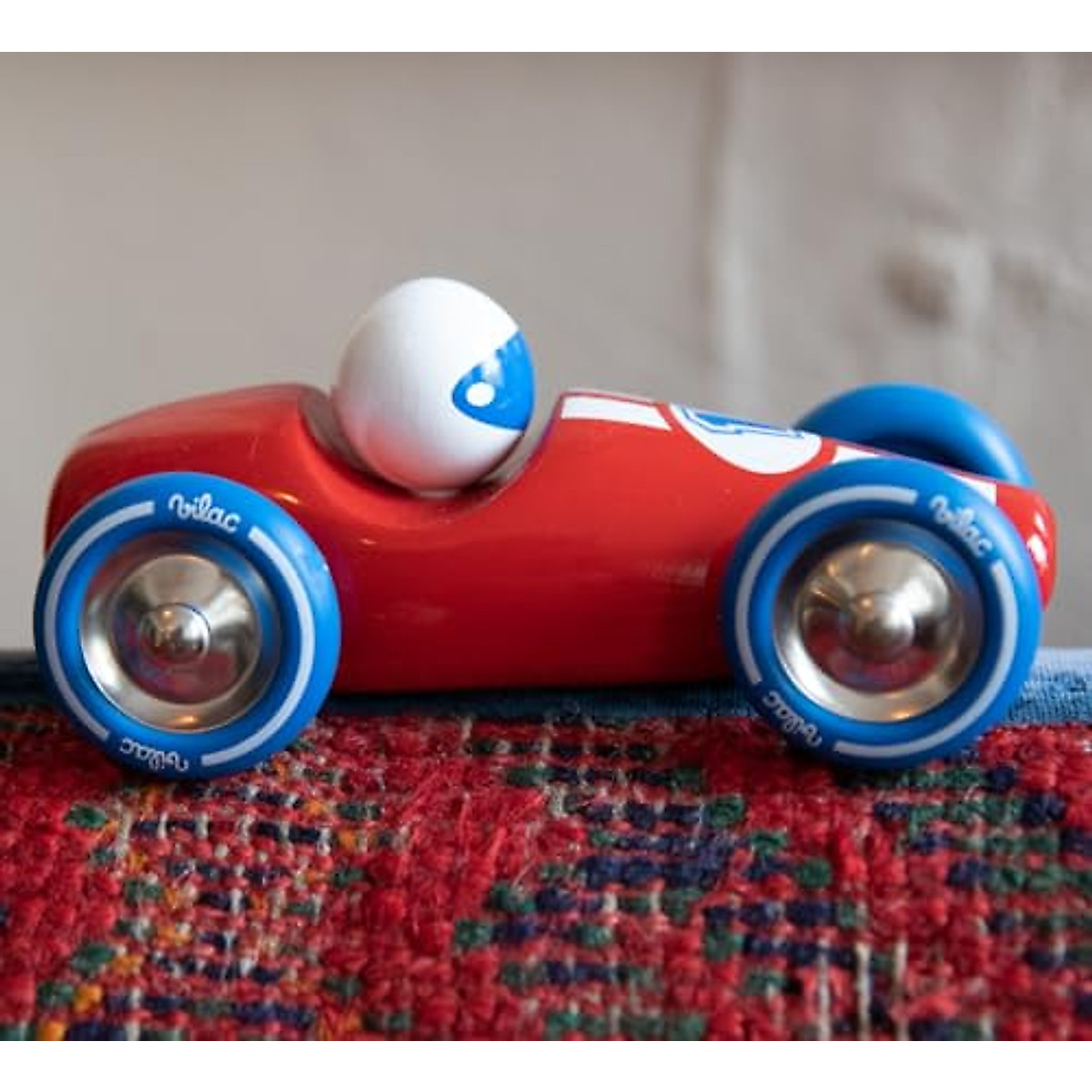 Vilac Large Race Car, Red