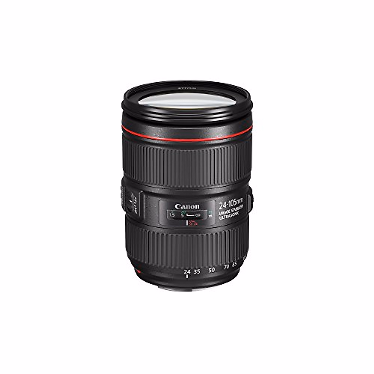 Canon EF 24–105mm f/4L is II USM Lens, Black - 1380C002