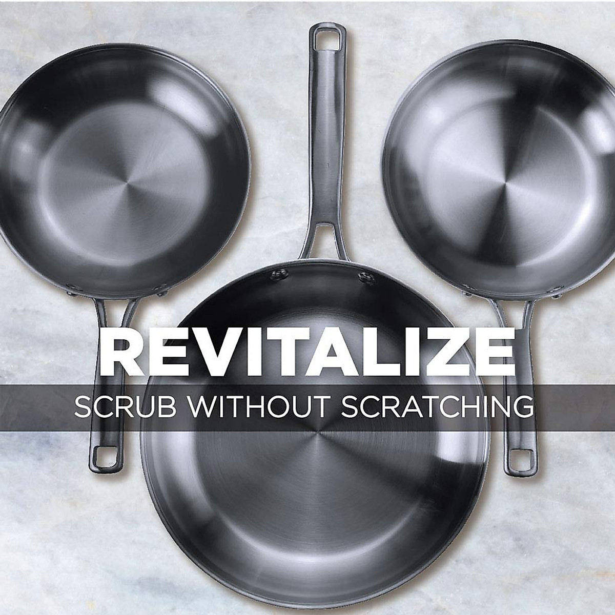 Weiman Stainless Steel Sink and Pots & Pans Cleaner and Polish