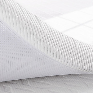 BedStory 3 Inch Firm Mattress Topper Twin Size, Extra Firm Memory Foam Bed Topper for Pain Relief, Cooling Gel Infused High-Density Mattress Pad, Skin-Friendly Non-Slip Cover, CertiPUR-US Certified