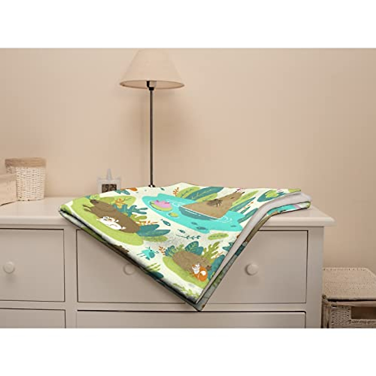 Artblanket Capybara Blanket Gifts, 40 X 30 Inch for Baby Capybara Throw Super Soft, Capybara Throw Blanket for Bed Couch Sofa for Capybara Lovers