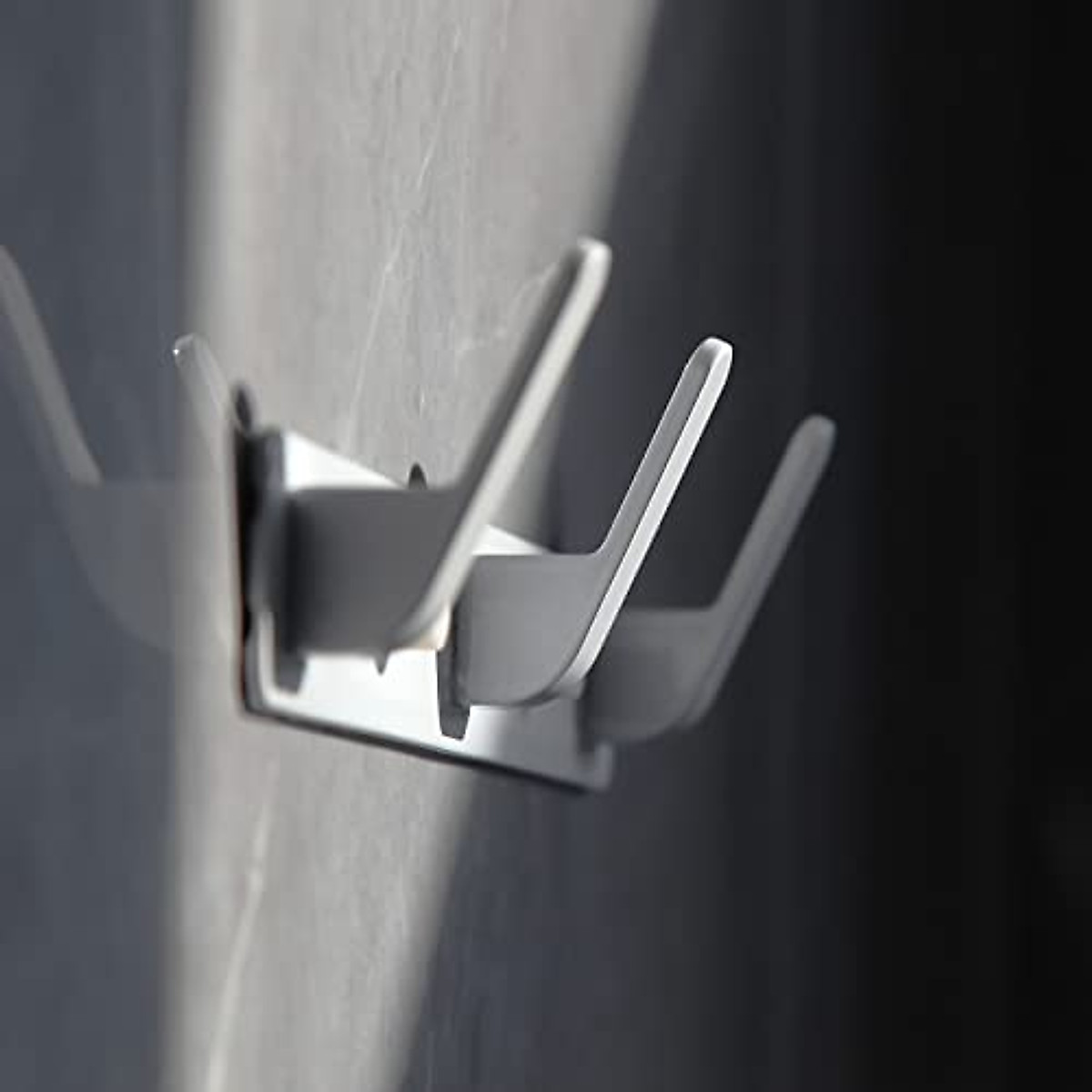 ninegridisland 3 Hooks White Towel Hooks for Bathrooms Farmhouse White Wall Mounted Hooks for Coat Rack Hooks Adhesive Bath Robe Hooks Stick on Wall Hook Rack Hat Key Hook for Hanging Bath Towel Hook