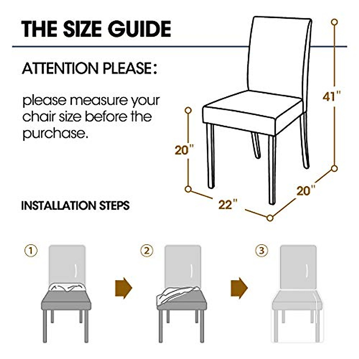 Buzzlett 4 Packs Waterproof Plastic Clear PVC All Dining Chair Slipcover Protector,Heavy Duty Cover Keep Your Dinning Chair Away from dust and Claws