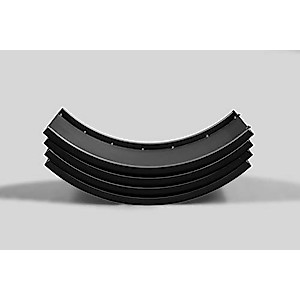 Hanie Design BFP-210B Stars & Moons Fire Ring, Black