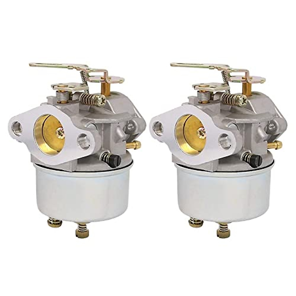 LOLUZ 632113A Carburetor Compatible with Tecumseh 632113 HS40 HSSK40 Engines MFG 1427 Compatible with Oregon 50-662 Grass Tool Carb Lawn Mower Garden(2PCS)