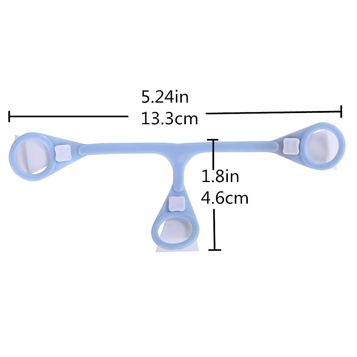 HiCat 4 Pack Baby Cloth Diaper Fasteners, Replaces Diaper Pins, Blue, Green and Pink (GPB-4 Pack)