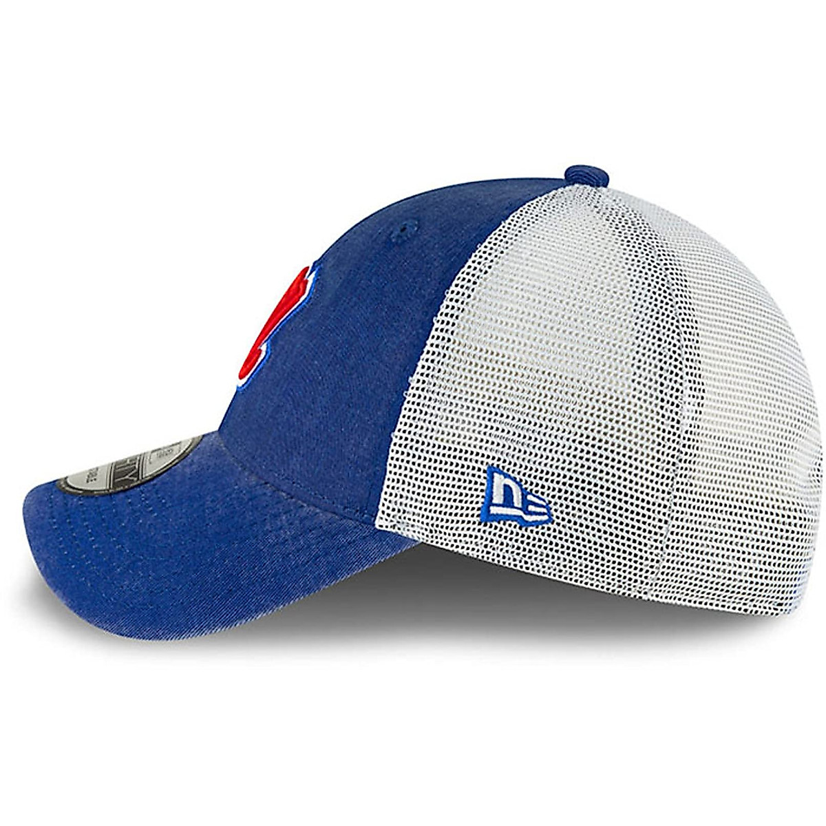 New Era Atlanta Braves Cooperstown Trucker 9Forty Adjustable Hat Blue