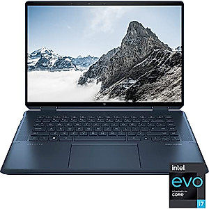 HP Spectre X360 2-in-1 Touchscreen Laptop, 16" 3K+ Touchscreen, Intel Core i7-12700H Evo, 16GB RAM, 1TB SSD, Wi-Fi 6, Backlit KB, FP Reader, MPP2.0 Tilt Pen Included, Win11 Home