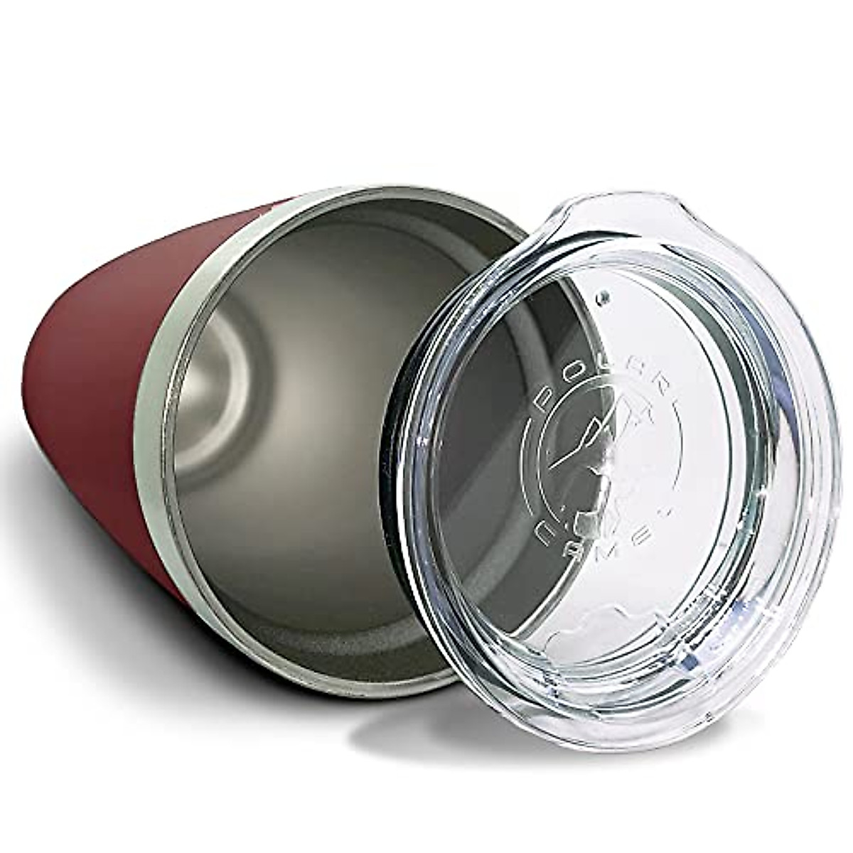 LaserGram 20oz Vacuum Insulated Tumbler Mug, Flag of Mexico, Personalized Engraving Included (Maroon)