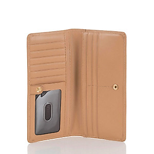 BRAHMIN Ady Leather Ladies Wallet Creme Talitha