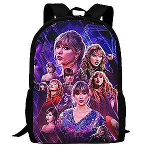 OLDX Taylor Singer Swift Collage Backpack Taylor Singer Swift Photos Backpack Canvas Lightweight Backpack Work Sport Hiking Backpack