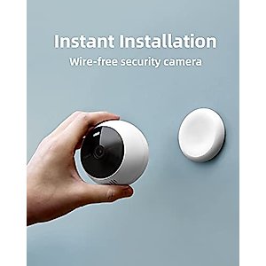 Noorio B200 Security Camera Wireless Outdoor, 1080p Home Security Camera, Wire-Free Battery Powered WiFi Camera, Color Night Vision, AI Motion Detection, Work with Alexa, Set up in Minutes