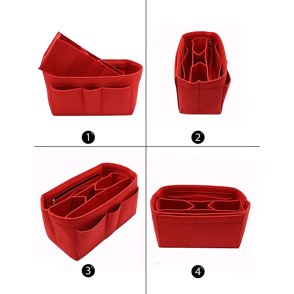 LEXSION Felt Insert Bag Organizer Bag In Bag For Handbag Purse Organizer Fits Speedy Neverful