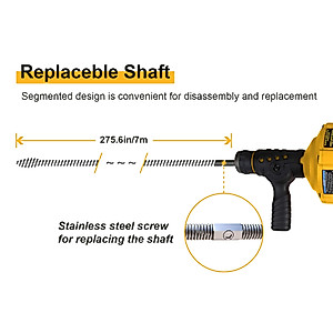 Olympia 410-763 1/4in. x 25 ft. ELECTRIC Drain Cleaner
