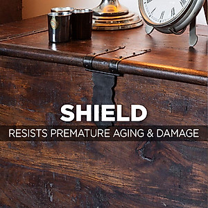 Weiman Cabinet & Furniture Polish - 17 Ounce - Aerosol Protect Clean Polish Wax Your Wood Tables Chairs Cabinets