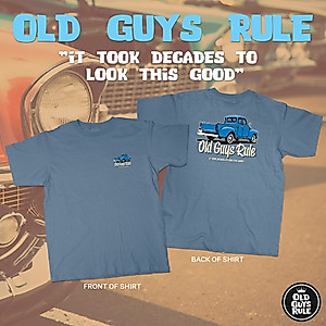 Old Guys Rule Mens It Took Decades T-Shirt XX-Large Lake