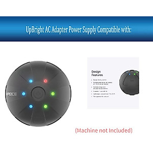 UpBright USB Charging Cable Power Supply Cord Compatible with Hyperice Hypersphere Mini 34000 001-00 34000-001-00 34000001-00 3400000100 Vibrating Massage Ball (Not fits Hypersphere 32000 010-00.)