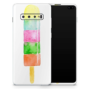 DesignSkinz Summer Mode Ice Cream V1 Protective Vinyl Decal Wrap Skin Cover Compatible with The Samsung Galaxy S20 (Screen Trim & Back Glass Skin)