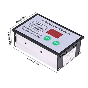 12V Battery Charging Controller Undervoltage Control Module Regulator Low Voltage Cut Off Switch