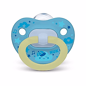 NUK Orthodontic Pacifier Value Pack, Boy, 6-18 Months, 3-Pack