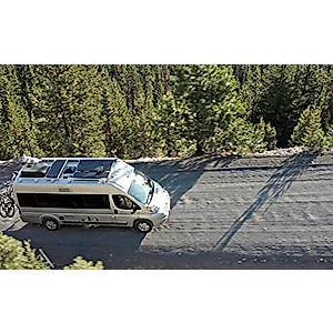 Zamp Solar Legacy Series 170-Watt Roof Mount Solar Panel Kit with Digital Charge Controller. Durable Off-Grid Solar Power for RV Battery Charging - KIT1005