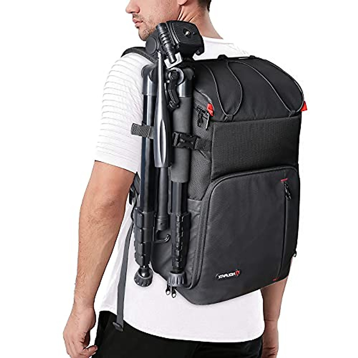 Endurax Camera Backpack, Waterproof Cameras Bag Drone Backpacks for Photographers, 2 DSLR Camera Bags Compatible with Canon Nikon with 15.6 Laptop Compartment